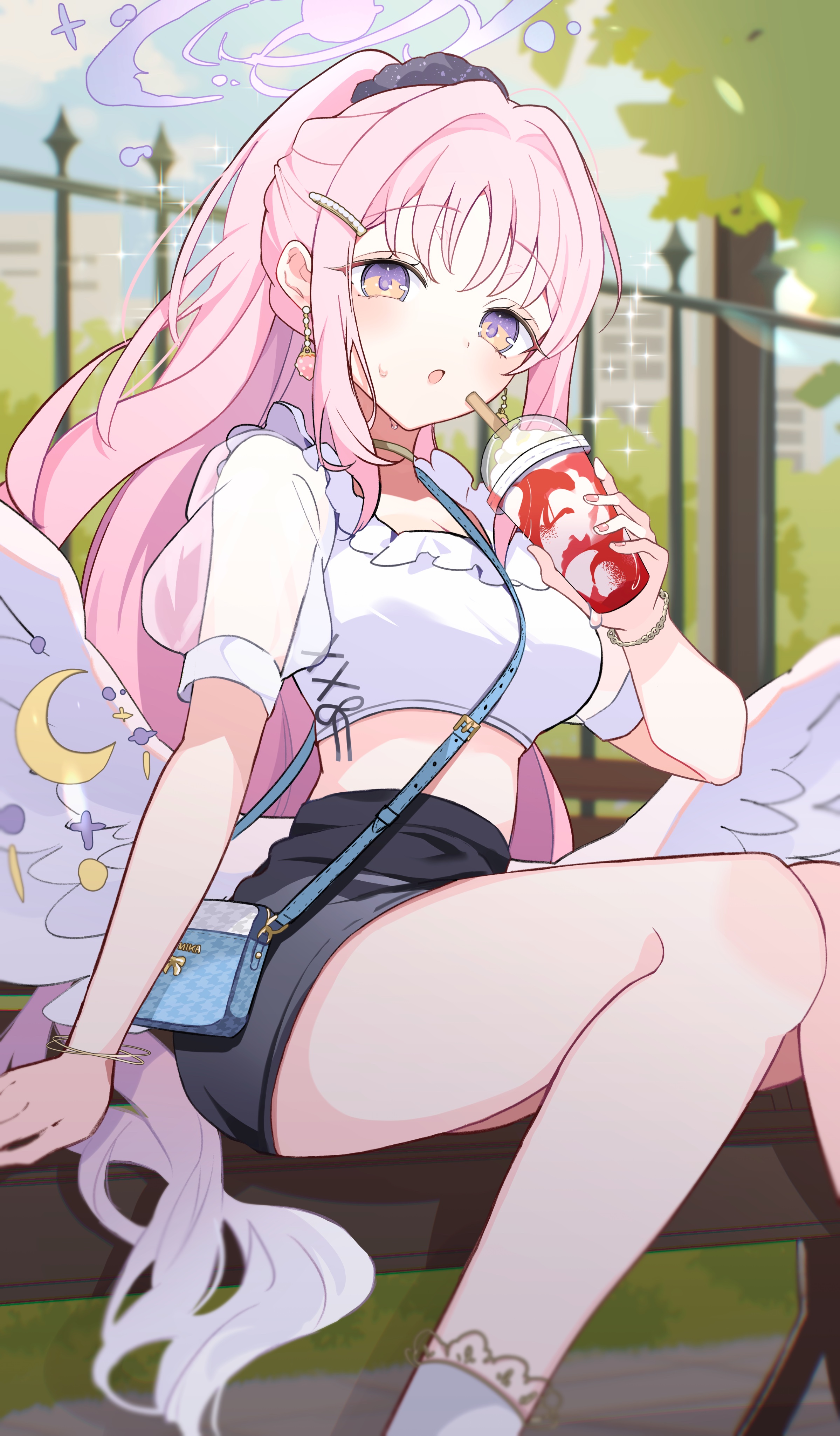 utaka blue archive misono mika angel see through wings | #1176309 | yande.re